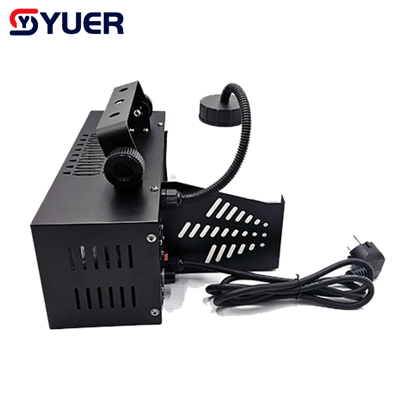 YUER™️Mini Double-headed Bubble Machine Stage Effect With Remote Contr ...