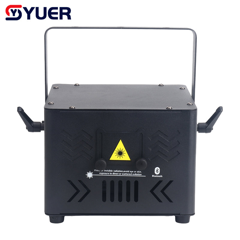 YUER™️ New 4W 6W RGB Full Color Laser Light With APP Control Stage Lig ...