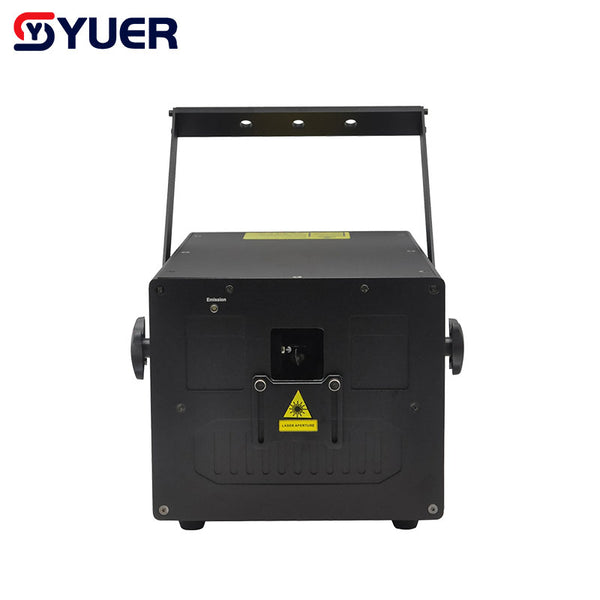 YUER™️ RGB 15W ILDA 40Kpps Animation Scanner Projector Beam Laser Stag ...