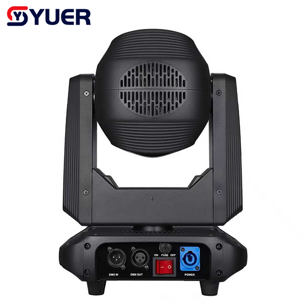 YUER™️ NEW Mini 200W LED Moving Head Light Beam Spot 18 Rotating Prism ...