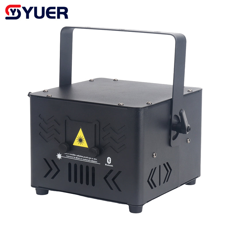 YUER™️ New 4W 6W RGB Full Color Laser Light With APP Control Stage Lig ...