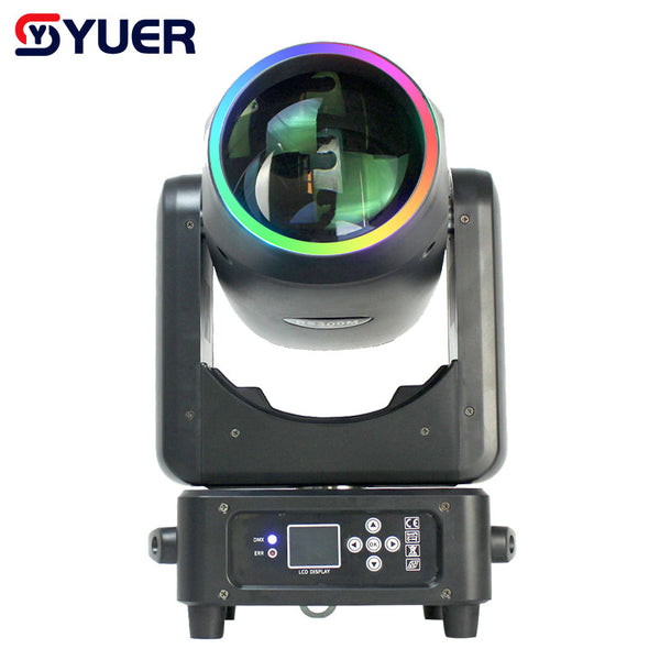 YUER™️ Beam LED 300W Moving Head Lighting 24Prism Frost Effect Rainbow ...