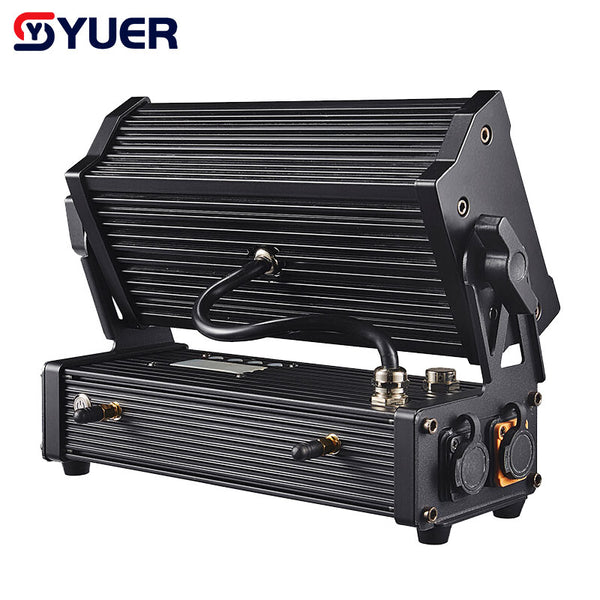YUER™️ Waterproof IP65 12x18W RGBWA+UV 6 in 1 LED With Battery Wash Li ...