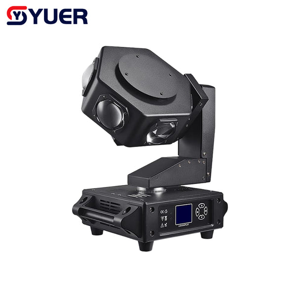 YUER™️ Lighting Super Bright UFO 6x40W LED Moving Head Light DMX 512 R ...