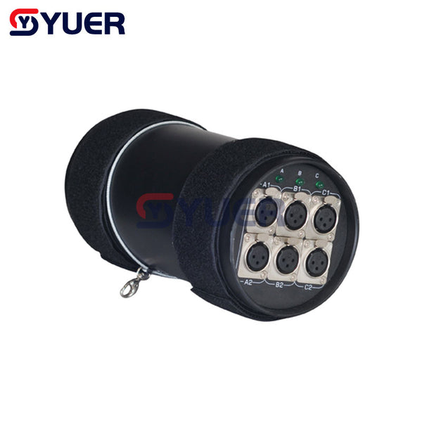 YUER™️ ALPHA6 Stage Light Controller DMX512 Splitter Light Signal Ampl ...