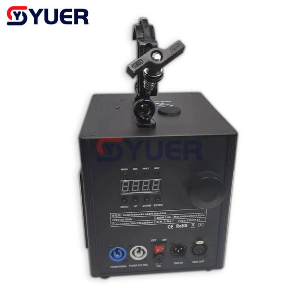 YUER™️ 600W Upside down Flower Spraying Machine DMX Wireless Remote Co ...