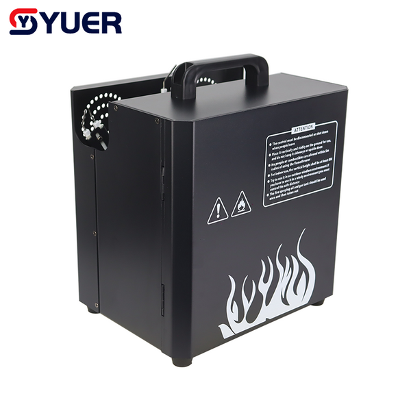YUER™️ Stage Fireworks 3 Heads Fire Height Flame Fire Machine DMX Cont ...