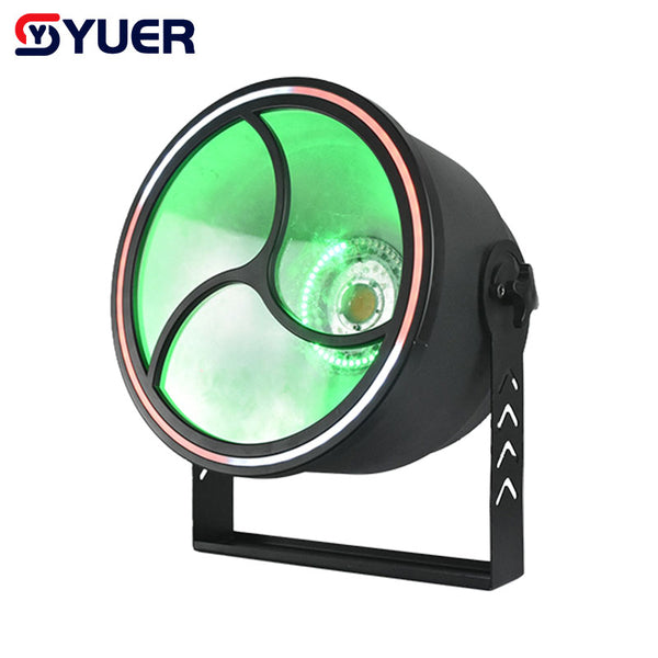 YUER™️NEW 200W COB Amber Retro Backlight Light With RGB Ring Inner Lam ...